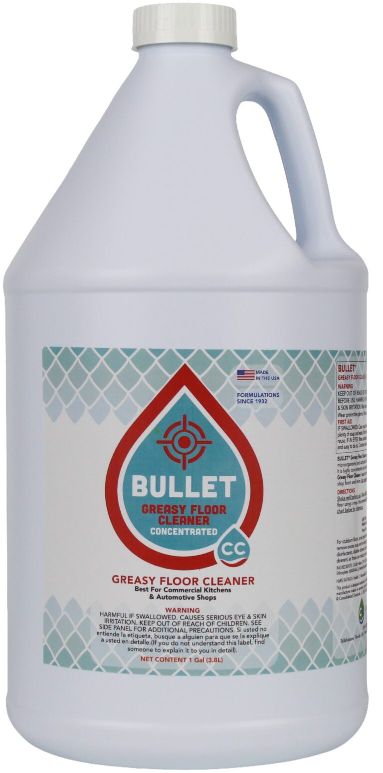 Bullet - Greasy Floor Cleaner - Sanitation Products of America